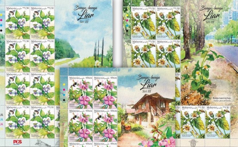 Lengkapkan koleksi anda... Selepas hampir 3 dekad, edisi setem Bunga ...