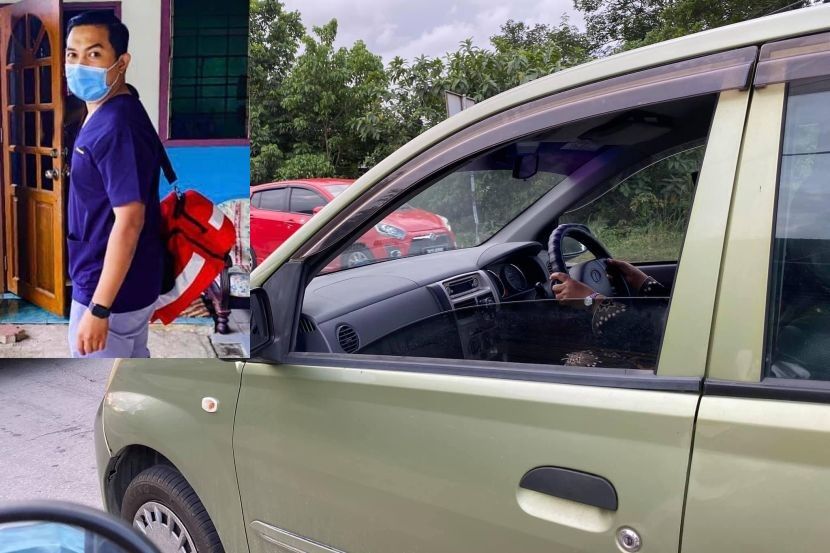 Demi satu tiub di hidung pesakit strok dan seorang isteri yang datang ...