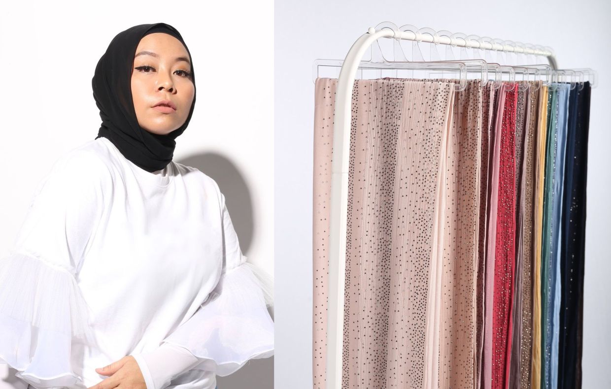 Jom melaram di pagi raya... 5 hijab aneka corak ini harganya hanya ...