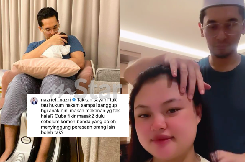 Nazrief Nazri bengang individu tanya status halal makanan pantang ... Nazrief Nazri bengang individu tanya status halal makanan pantang ...