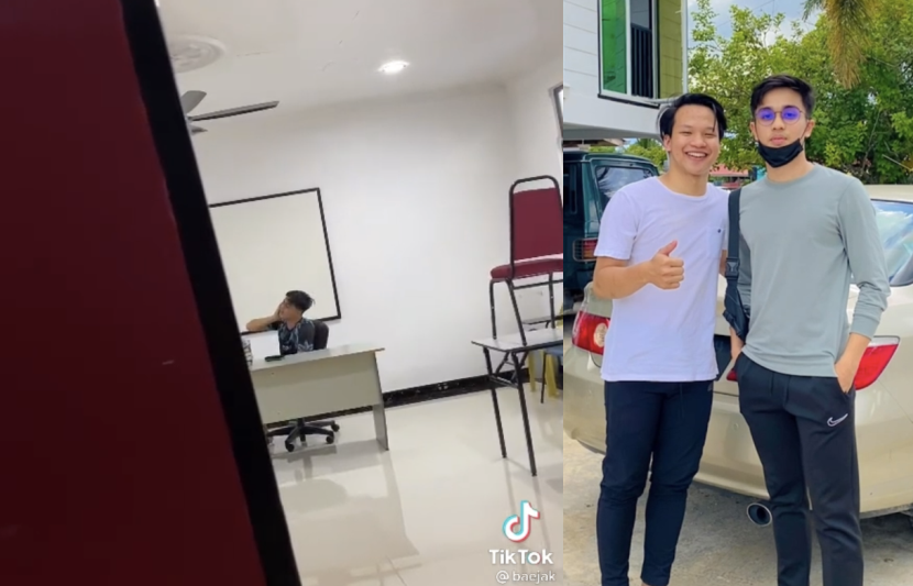 Tengah ‘feeling’ nyanyi lagu Spin, tiba-tiba jejaka pemalu ini ‘mix ...