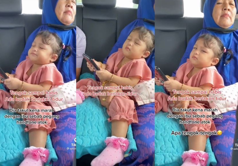 “Dengan atok, buat muka kesian terus dapat” - Takutkan ibu garang, anak ...