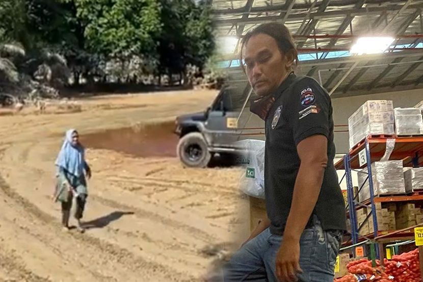 Wanita warga emas lari berkaki ayam dalam lumpur minta bantuan, Azhan Rani sayu tengok sendiri ...