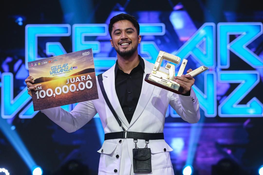 Aliff Aziz tepati ramalan juara GV8, bawa pulang RM100,000 - Hiburan | mStar