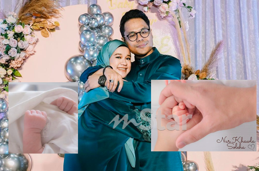 Selepas 7 hari, Ernie dan Syamel umum nama anak Nur Khawla Soleha ...