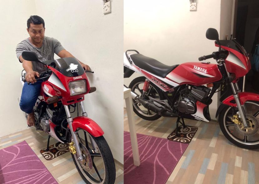 Saham akhirat! Tawar motor RXZ RM20,000, Batman tak menang tangan layan ...