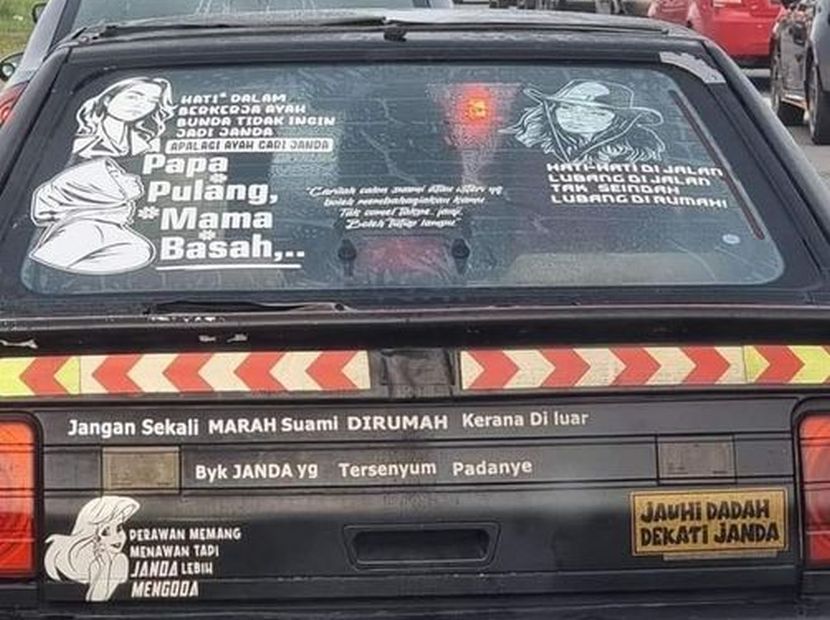 Ke hulu ke hilir fantasi digoda janda, sticker unsur lucah jadi trend ...