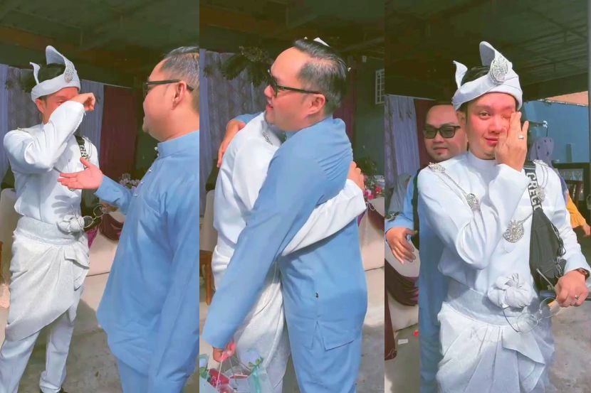 Pengantin lelaki berjurai air mata, ‘drama’ mula ketika famili gerak balik... Terserlah perangai ...