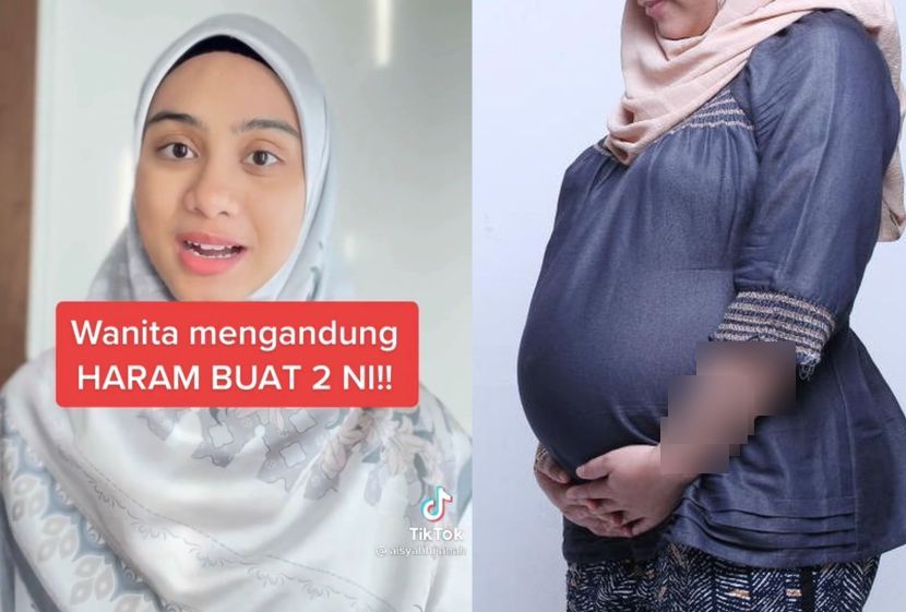 Ramai terlepas pandang, perkara ini haram dilakukan oleh wanita hamil ...
