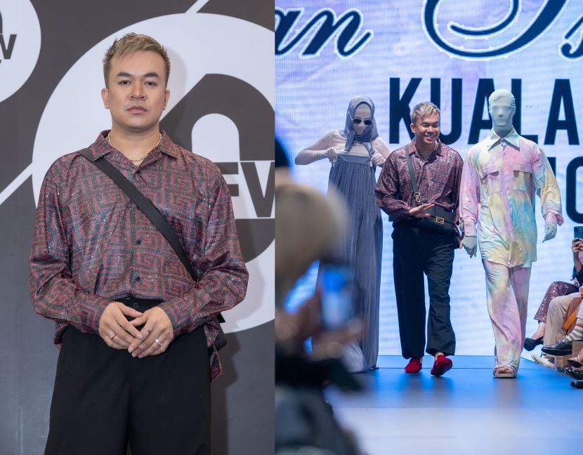 Gaun model hampir terlondeh di pentas KLFW2022... Ezuwan Ismail lega ...