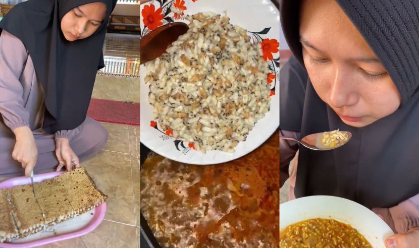 “Yang hitam-hitam itu matanya” - Akak ni tunjuk cara masak anak lebah ...