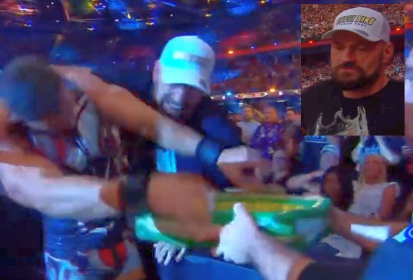 Tyson Fury curi tumpuan, tewaskan Austin Theory dari kerusi penonton ...