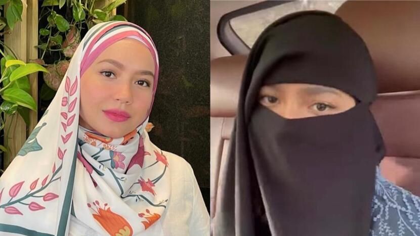 Belum berniqab, Aprena Manrose akui hati terdetik mahu berpakaian ikut ...