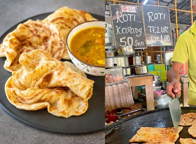 Dulu ranking nasi lemak sekadar OK, kini roti canai Malaysia dinobat ...