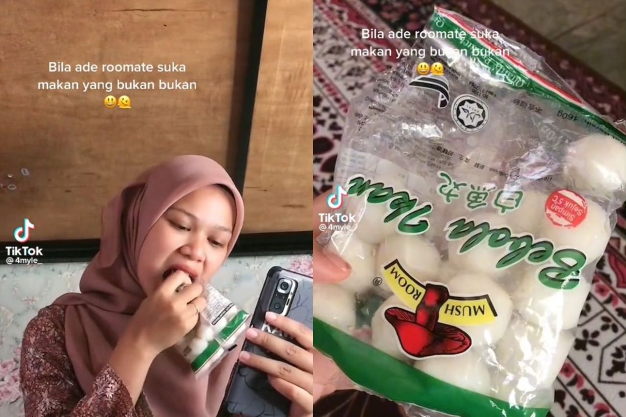 [V] Fishball, sosej mentah jadi ‘jajan’ pelajar ini... lebih sedap tak dimasak sebab berjus ...