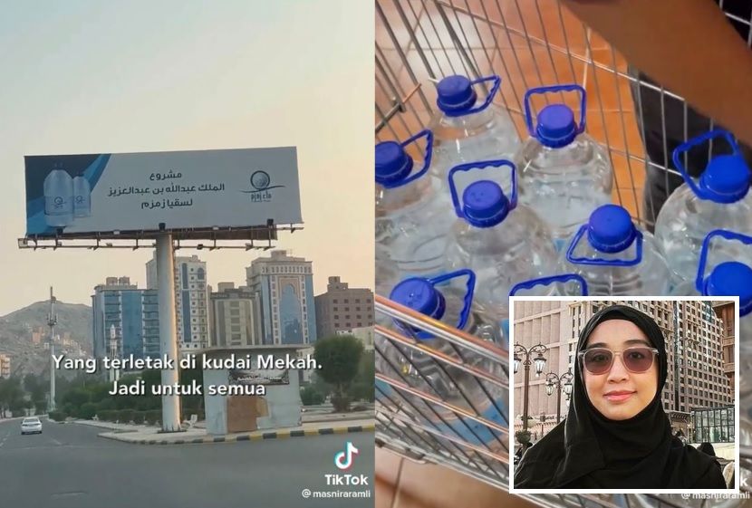 [V] Hampir 12 tahun tinggal di Makkah, wanita jelaskan kenapa air zam ...