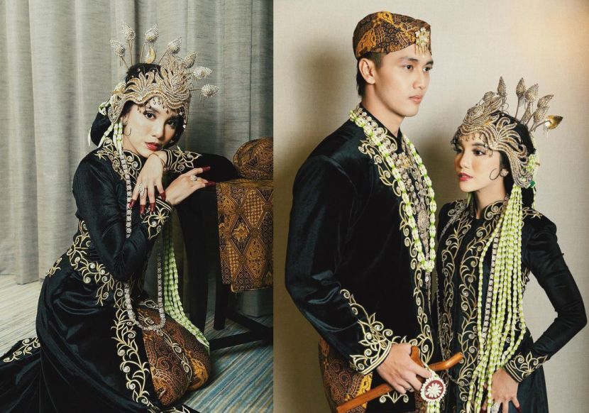 Tema malam berinai Sweet Qismina dan Adam Lee dapat pujian, kapsyen ...