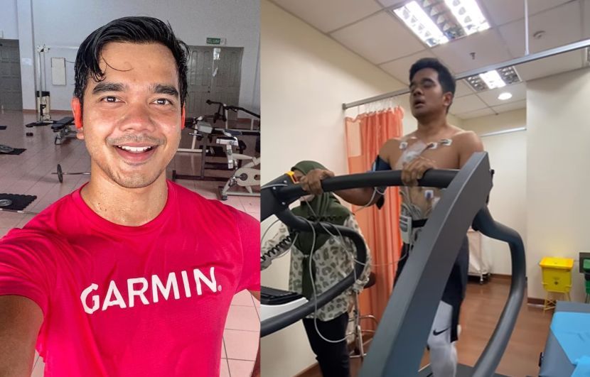 Netizen ikut tercungap-cungap tengok Alif Satar selesaikan ujian ECG ...