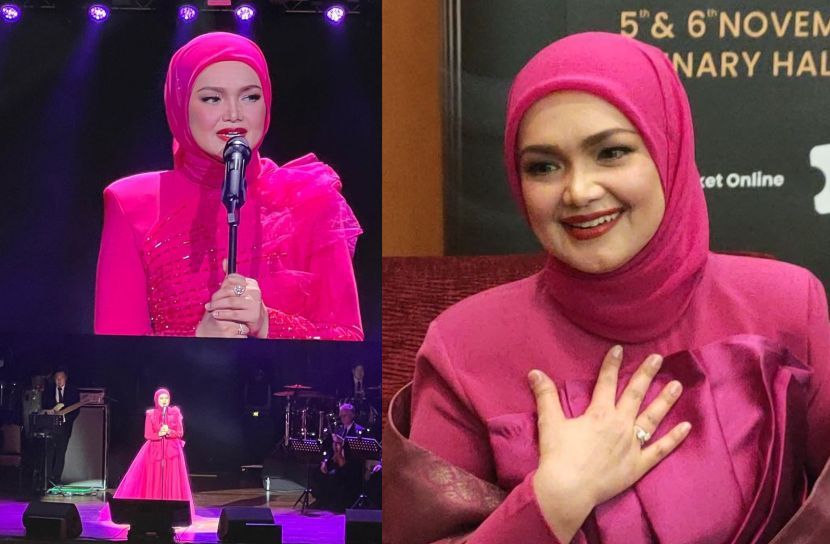[V] Nafas jadi pendek, sukar nyanyi lagu nada tinggi… Vokal Siti Nurhaliza terganggu gara-gara ...