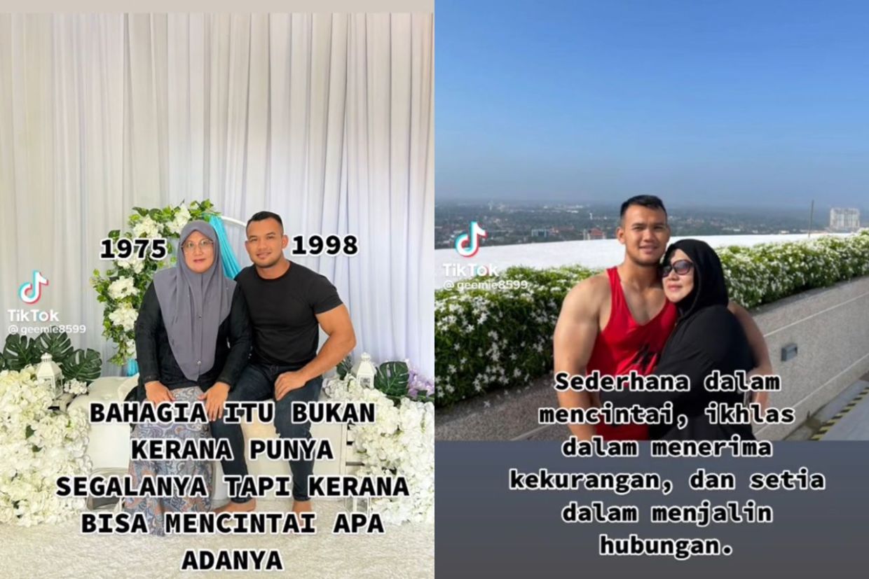 [V] 24 jam nak berkepit macam belangkas, abang sado bahagia kahwin wanita beza umur 23 tahun ...