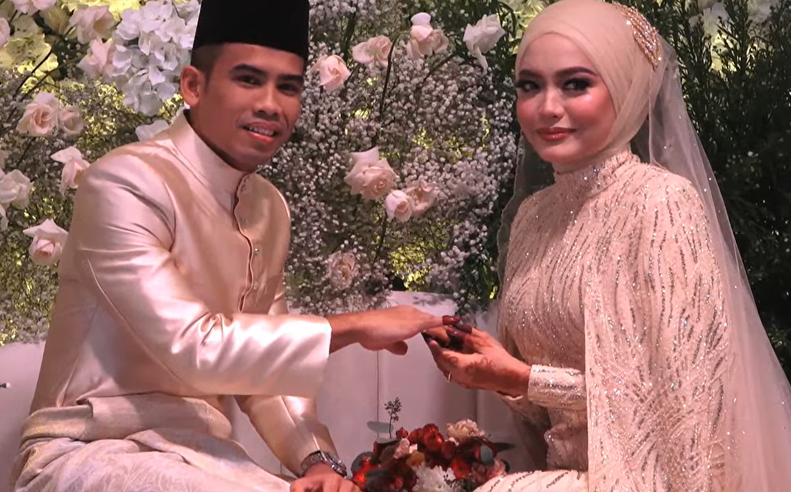Syifa Melvin selamat bergelar isteri Safawi Rasid dengan sekali lafaz - Hiburan | mStar