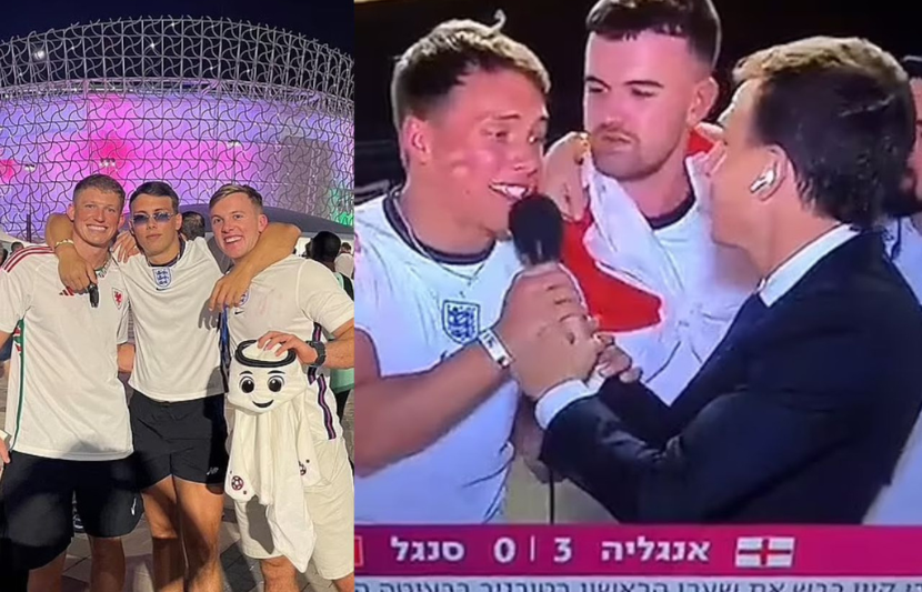 [V] Wartawan Israel terkulat-kulat peminat England jerit ‘free ...