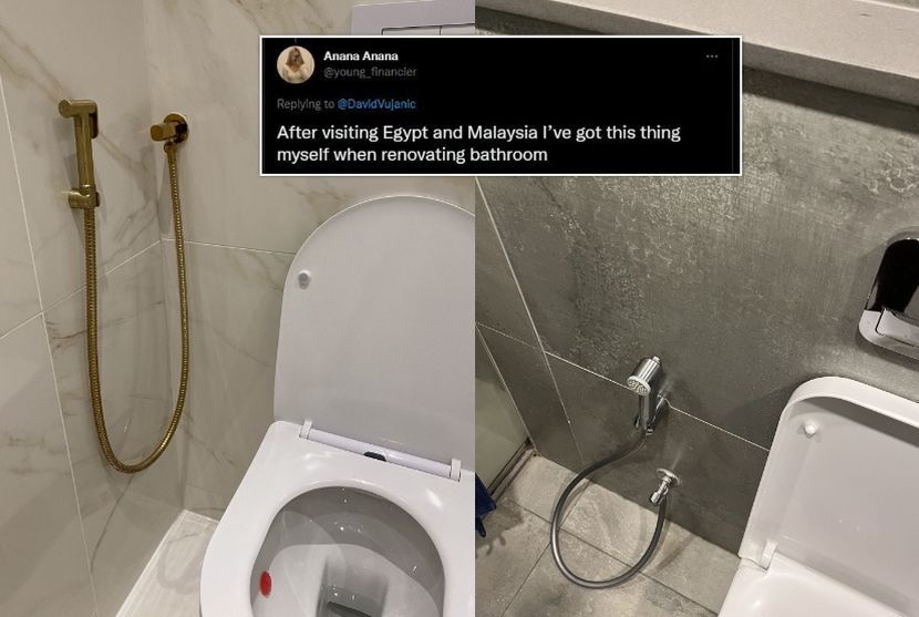 ‘Orang putih’ suka cebok guna bidet, terus renovate tandas selepas ...
