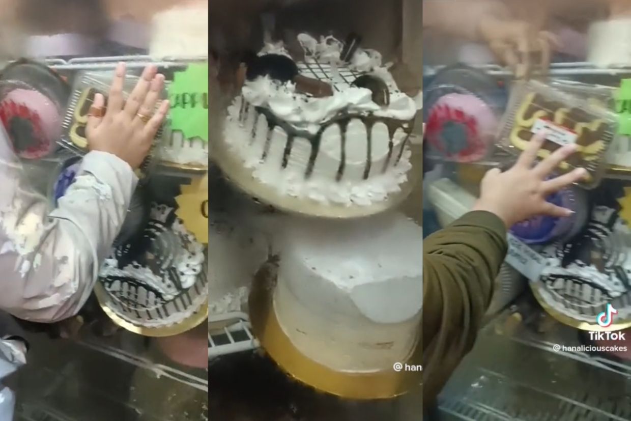 [V] Usahawan ‘baru nak up’ saksi kek tunggang langgang dalam chiller ...