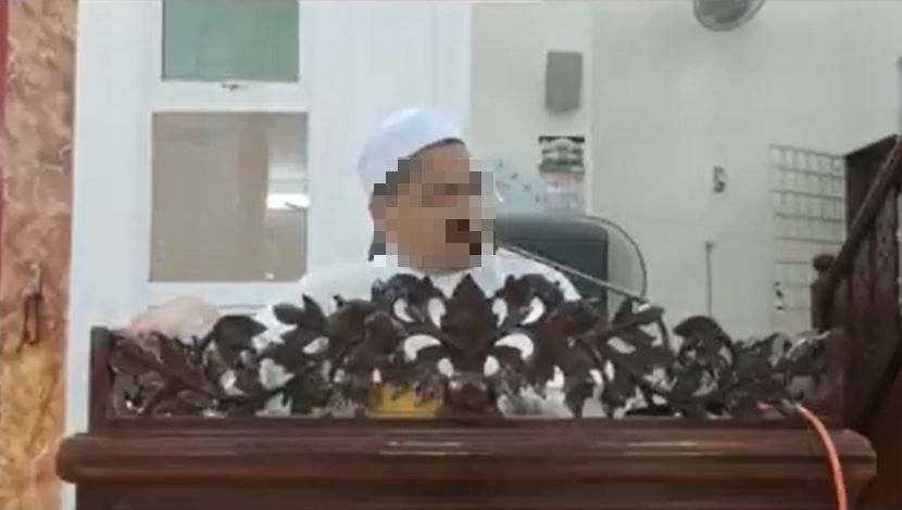 Kutuk Kerajaan Perpaduan ketika kuliah Subuh, siap nyanyi lagu Altimet ...