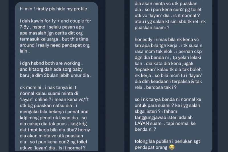 Suami Asyik Timbul Ghairah Di Pejabat Isteri Rasa tak Senonoh Suami Asyik Timbul Ghairah Di Pejabat Isteri Rasa tak Senonoh