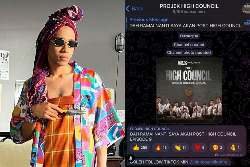 “Dilacur bagai satu mainan” - Naim Daniel kecewa ramai tonton ‘Projek High Council’ secara haram ...