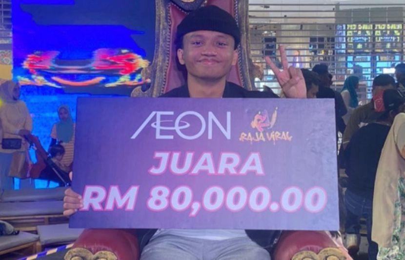 Ijat Haikal juara Raja Viral musim pertama, bawa pulang hadiah wang tunai RM80,000 - Hiburan | mStar