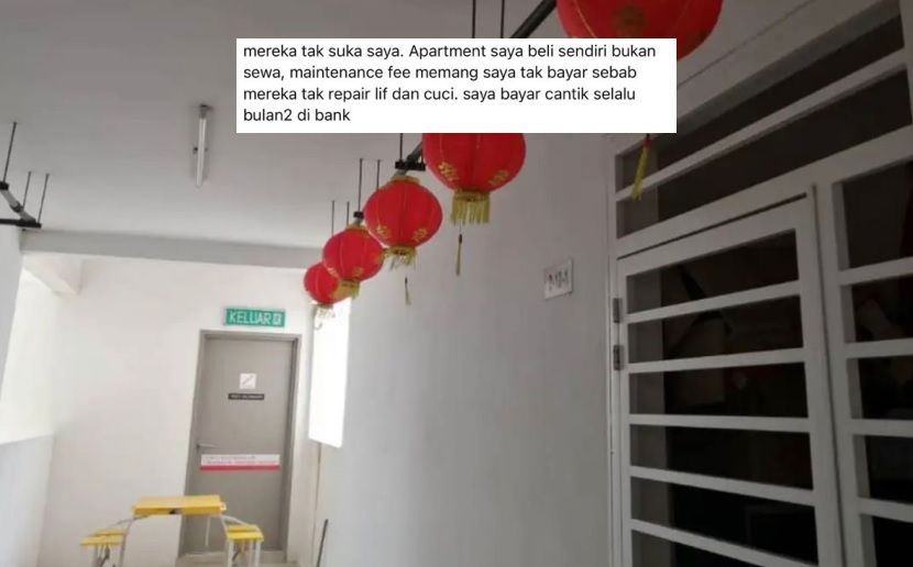 Bayar bulanan bank ‘cantik’, tapi nak letak meja makan depan pintu ...