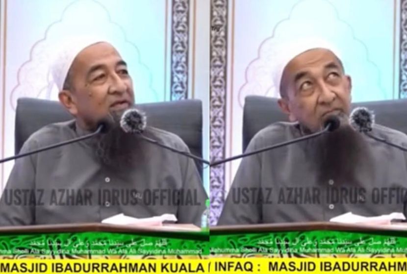 Air muka UAI berubah, tiba-tiba pandang atas masa ceramah... Ustaz nampak apa? - “Ya Allah ...