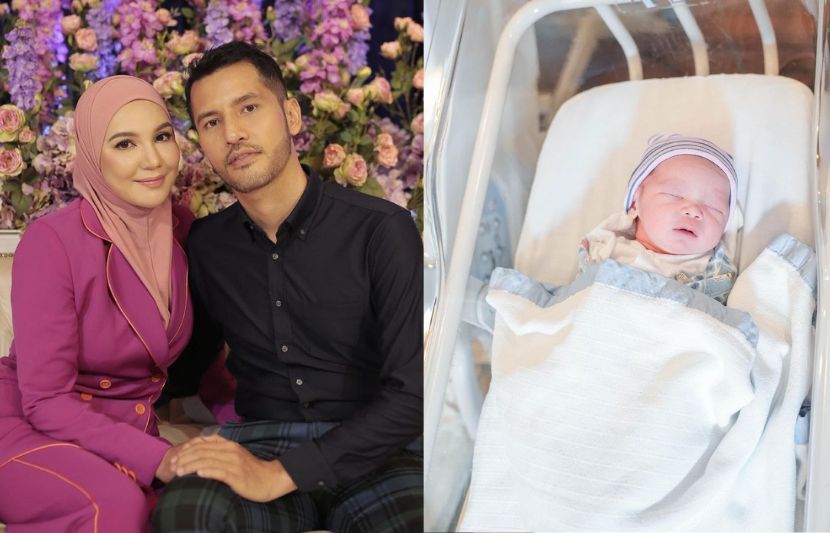 “Lahir-lahir terus murah rezeki”... Shahida, Aliff Syukri beri nama ...