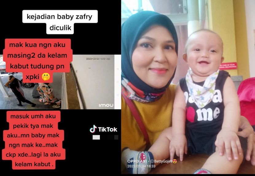 Anak di ruang tamu ‘diculik’, ibu baru sampai dari kampung lupa kunci pintu... rupanya ‘kerja ...