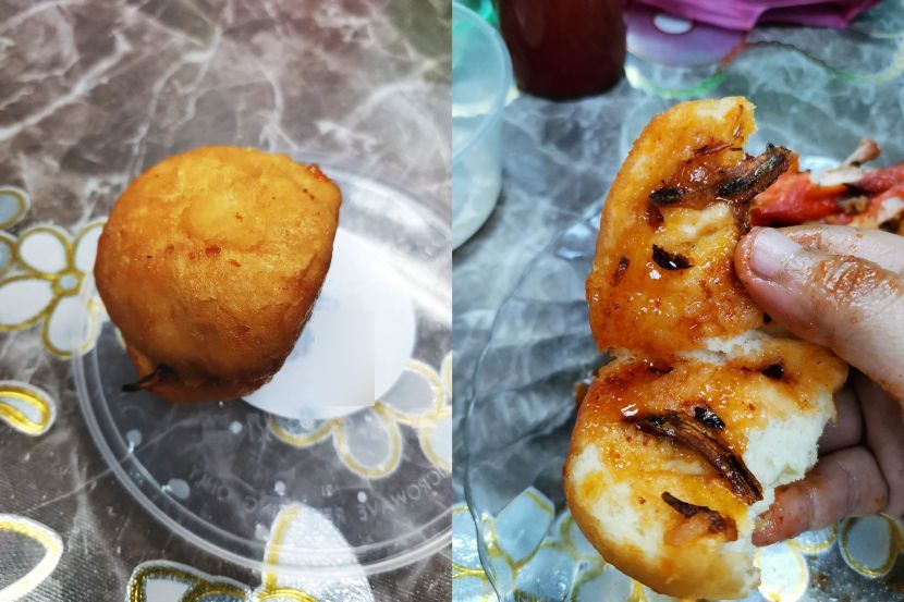 Lain macam Burger Malaysia bulan Ramadan! Roti liat dicalit sos, inti ...
