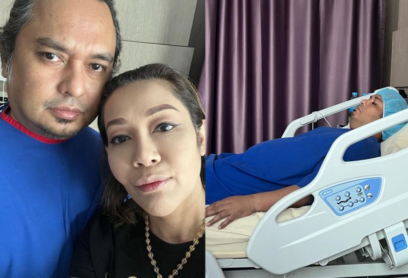 Hidap masalah jantung tersumbat, Ifa Raziah lega suami sudah sedarkan ...