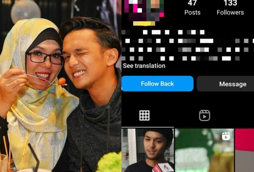 Janji tidak ganggu lagi, kakak peminat fanatik hubungi ibu Aiman Tino... Tak sangka adik OKU ...