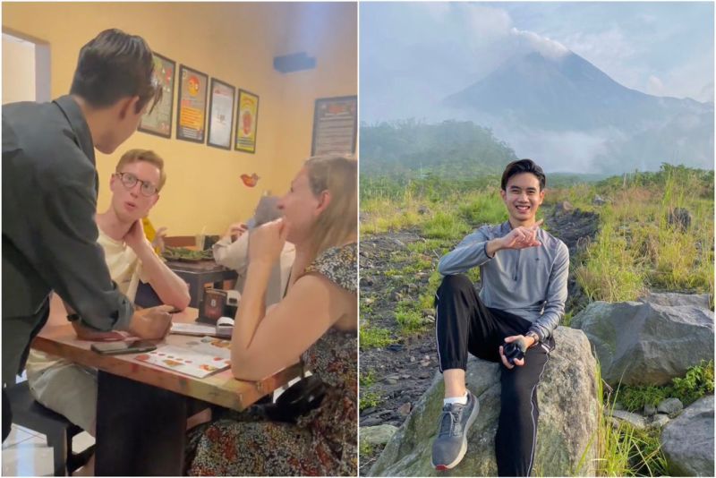 Dekat-dekat 20 minit belek menu, rupanya mat salih Belanda tak reti ...