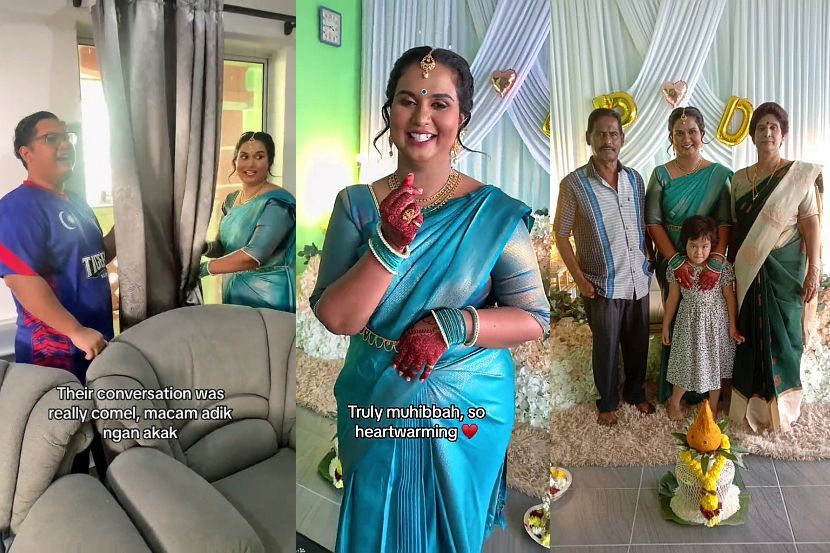 Jiran India nak bertunang, tetangga Melayu pula sibuk merewang ...