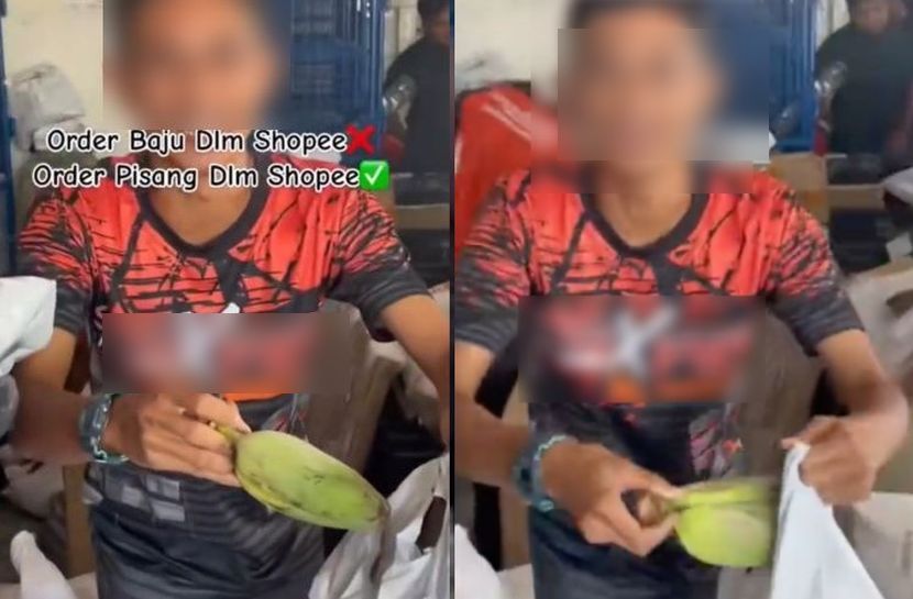 Lega parcel ‘pisang kontroversi’ selamat sampai walau digantung kerja ...