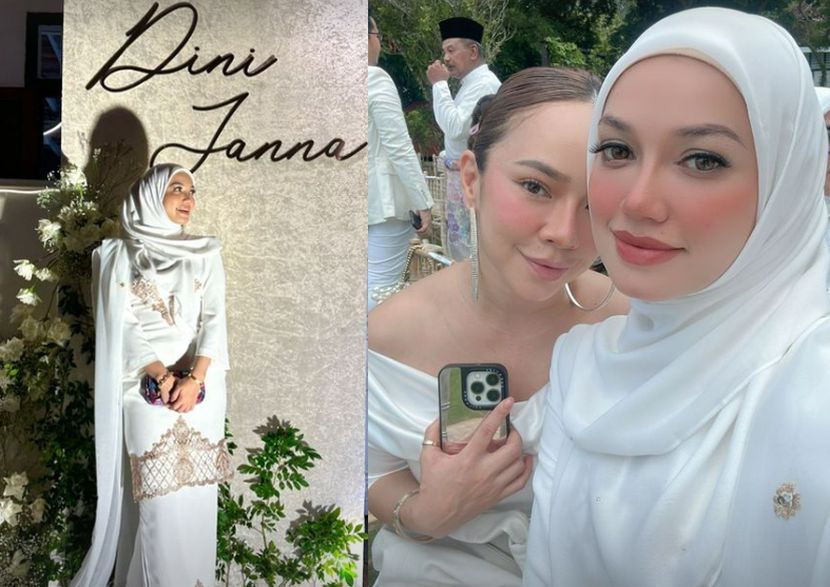 Puteri Sarah tumpang gembira pernikahan Janna dan Dini, minta doakan ...