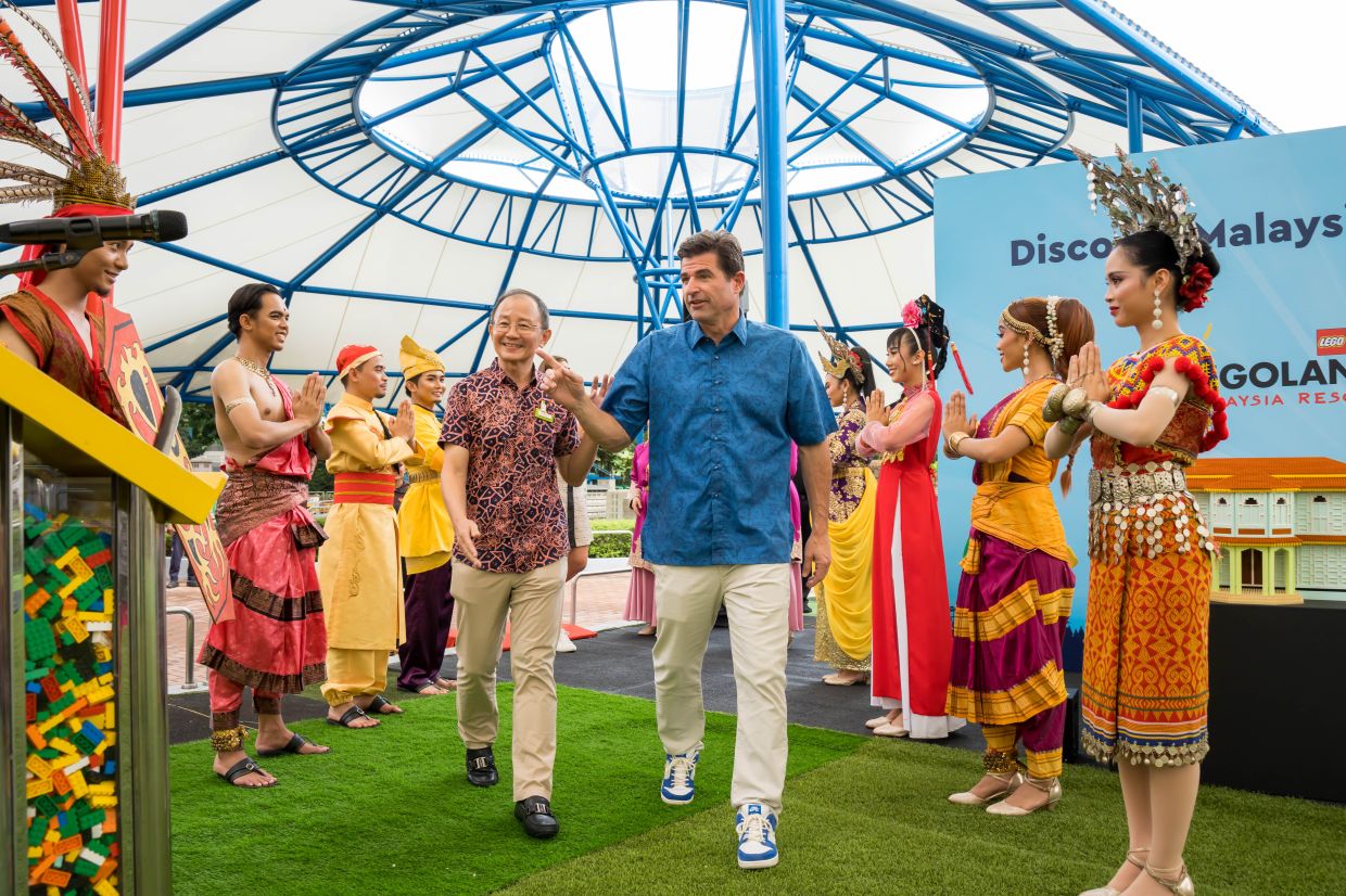 Binaan Lego tapak warisan bersejarah Malaysia, kunjungan ke Legoland ...