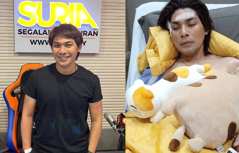 Alami pendarahan akibat tonsil pecah, kena denggi pula... Tyzo selamat ...