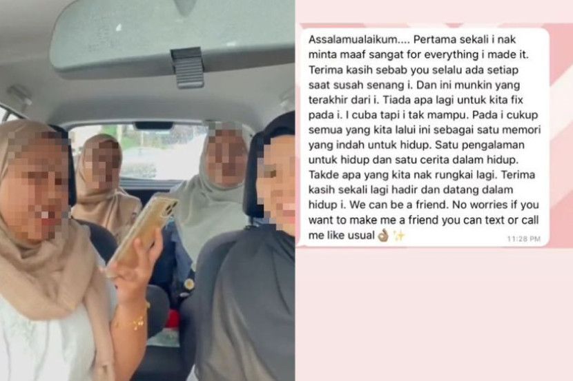 Ramai-ramai ejek, gelakkan grammar ex-BF... Wanita pertahan tindakan ...