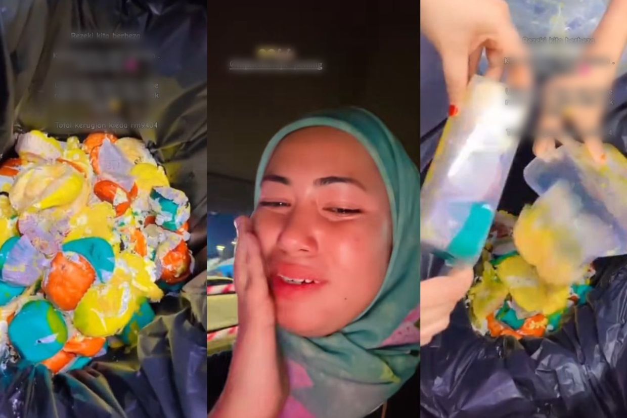Crepe viral pelbagai perisa dihumban dalam tong sampah, Kieda menangis tanggung rugi hampir RM10 ...