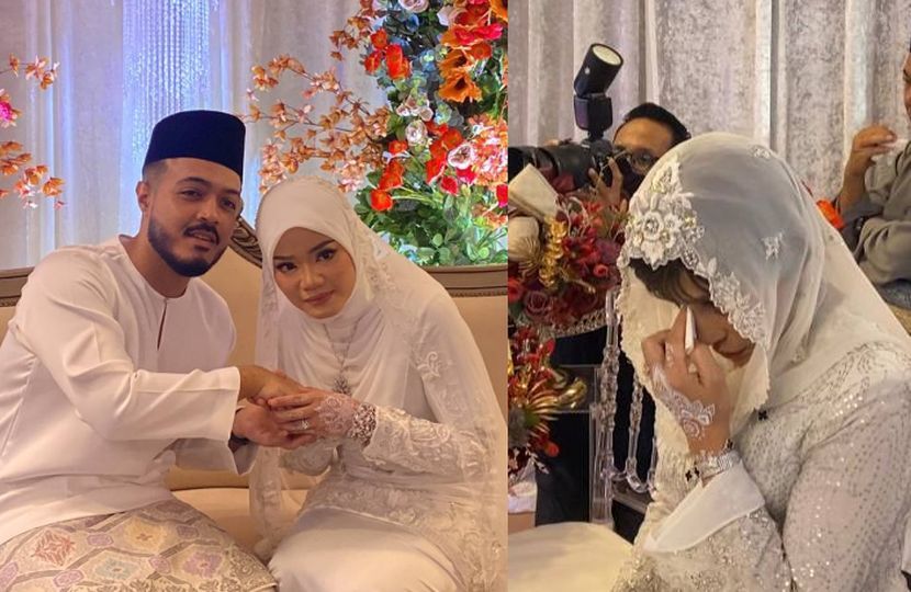 Berlinang air mata A. Aida melepaskan anak, sepanjang hidup tak pernah ...