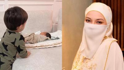 Abdullah Abbas nama bayi kedua Neelofa dan Haris - Hiburan | mStar