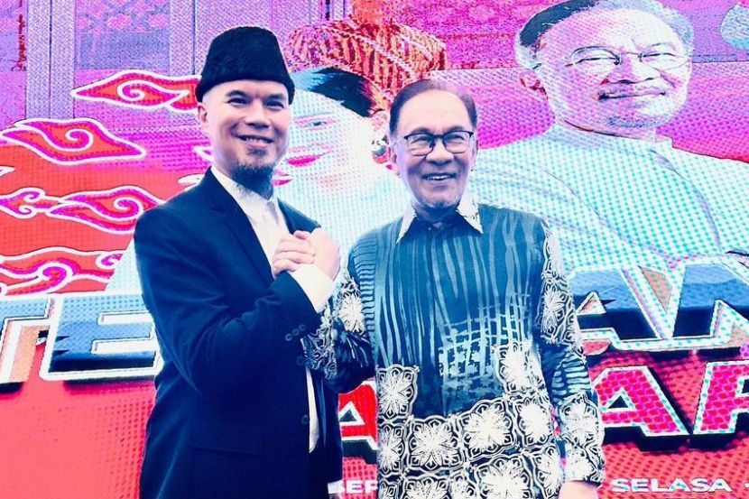 Ahmad Dhani teruja bertemu Anwar Ibrahim, kapsyen ‘sama-sama pernah ...